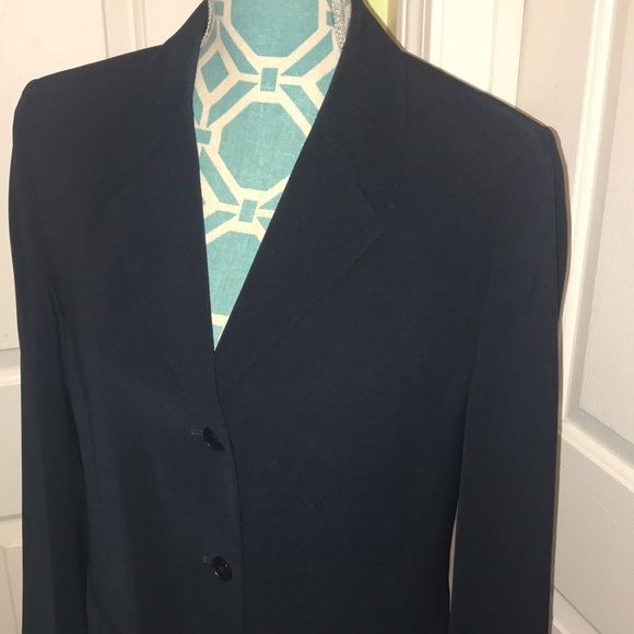 Kasper | Jackets & Coats | Kasper Navy Blue Suit Jacket | Poshmark